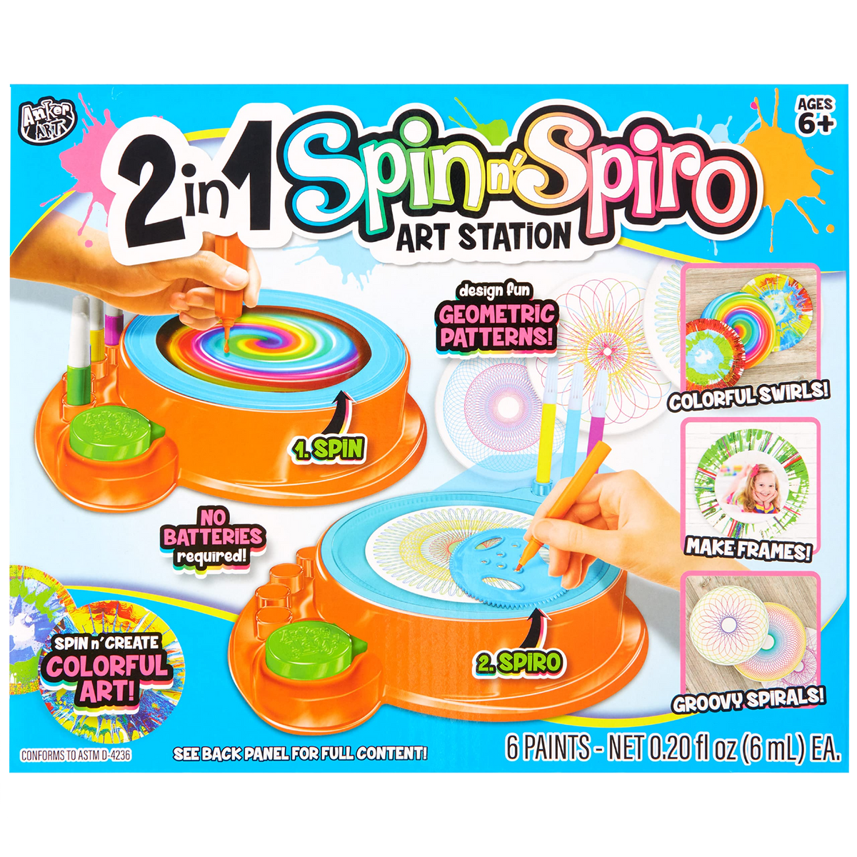 Anker Play 2 in 1 Spin n Spiro Art Station – The Great Rocky Mountain ...