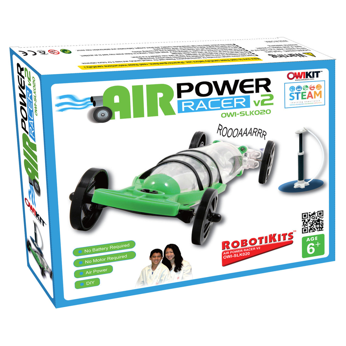 Owi Air Power Racer V2 – The Great Rocky Mountain Toy Company