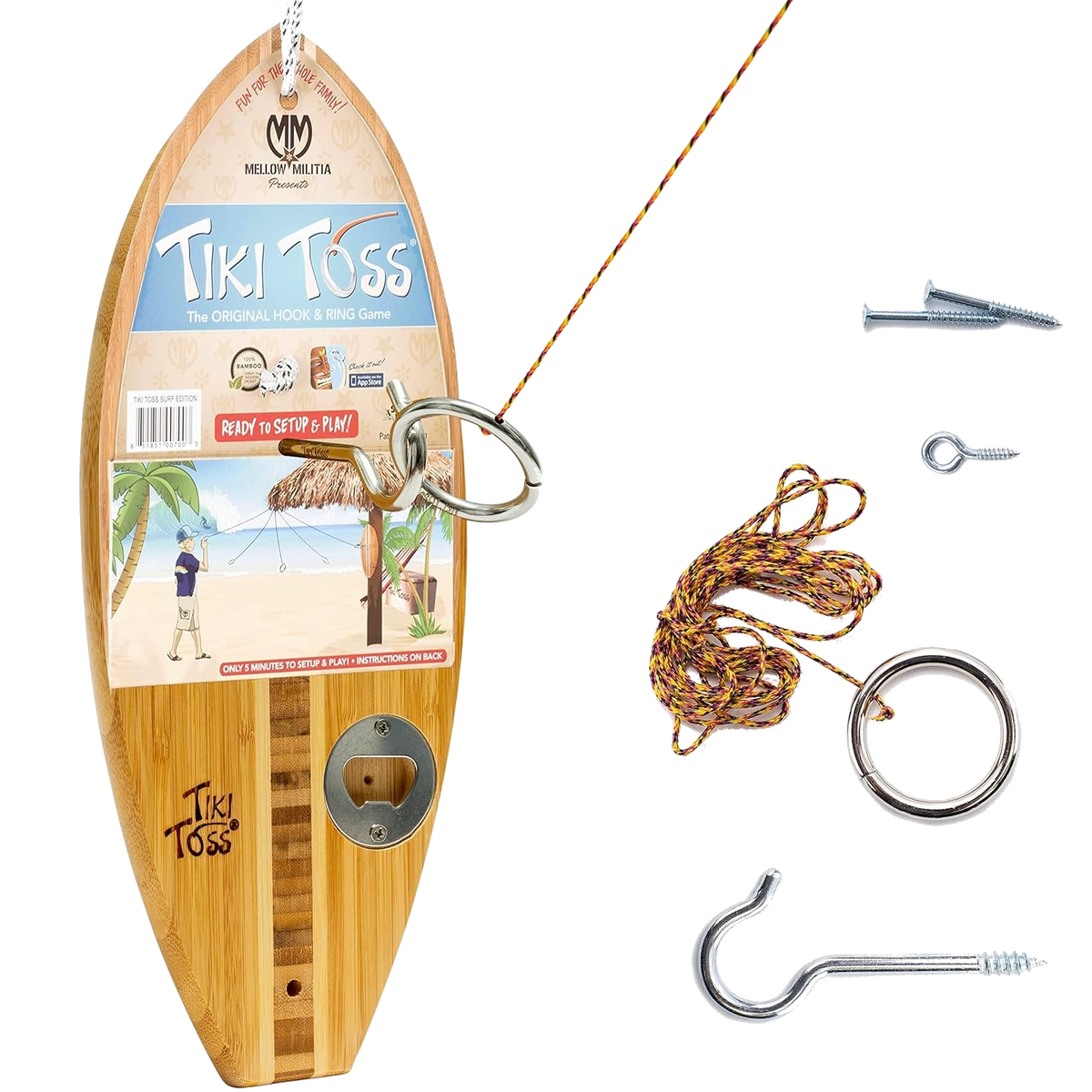 Tiki Toss Surf Standard (No Pole) – The Great Rocky Mountain Toy Company