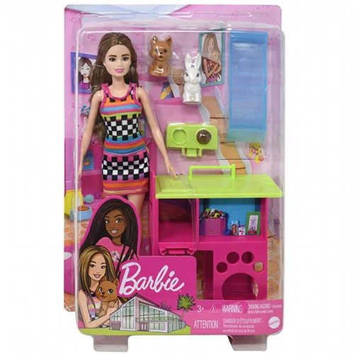 Barbie Doll & Pet Playset – The Great Rocky Mountain Toy Company