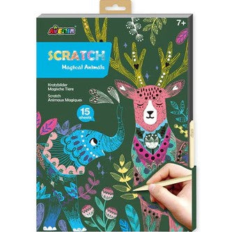 DAM Scratch Art Book Large Magical Animals – The Great Rocky Mountain ...