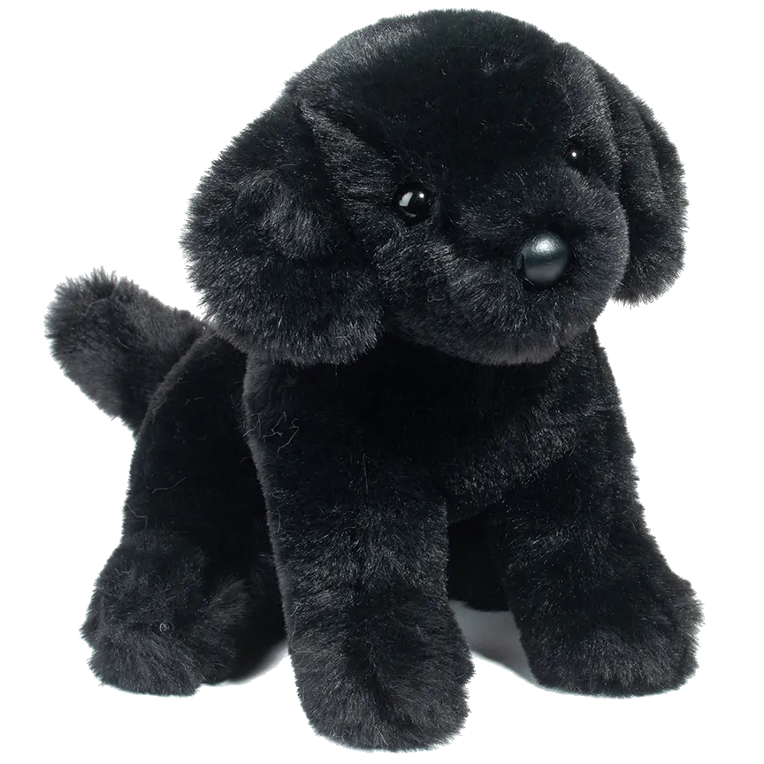 Douglas Hattie Black Lab Mini Soft – The Great Rocky Mountain Toy Company