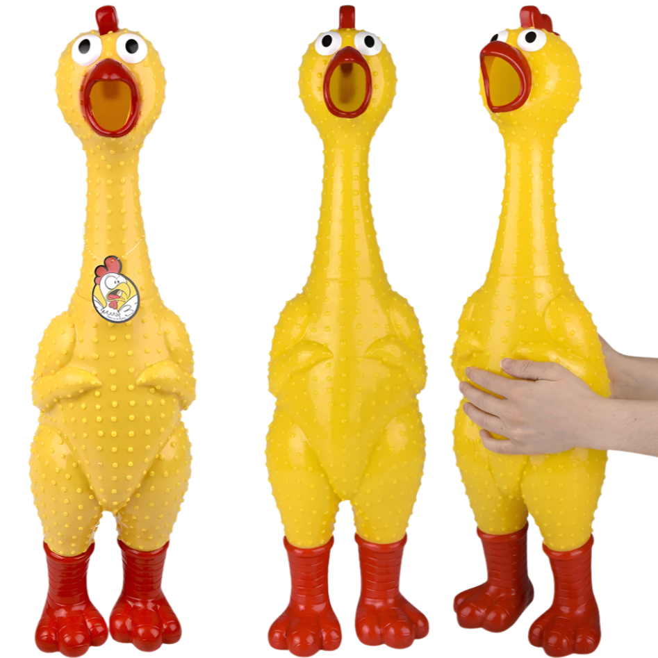 Toy Network Giant Rubber Chicken (24") – The Great Rocky Mountain Toy ...