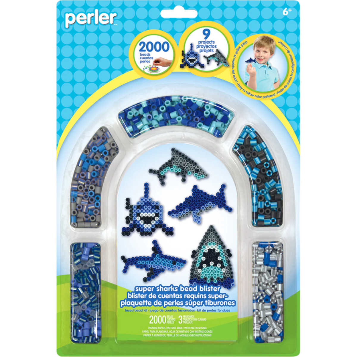 Anker Play Perler Arch - Sharks – The Great Rocky Mountain Toy Company