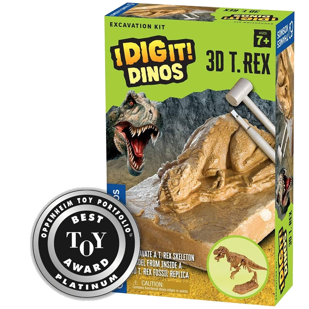 Thames & Kosmos I Dig It! Dinos - 3D T. Rex Excavation Kit – The Great ...