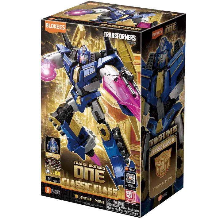 Blokees Transformers Classic 14 Sentinel Prime – The Great Rocky ...