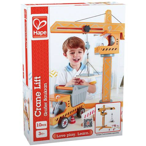 Hape Crane Lift – The Great Rocky Mountain Toy Company