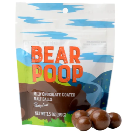 Bear Poop Milk Chocolate Malt Balls – The Great Rocky Mountain Toy Company