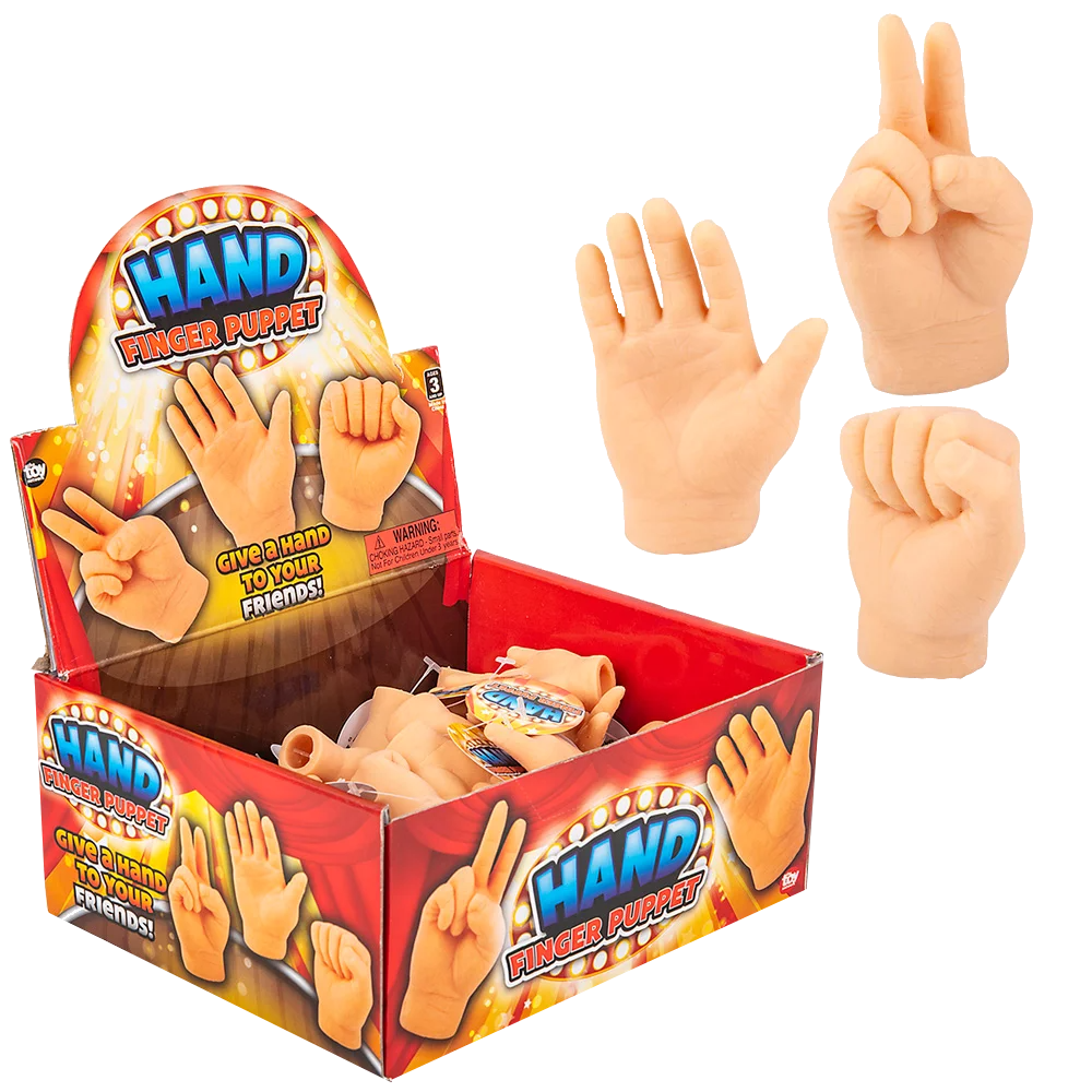 Toy Network Squishy Hand Finger Puppet – The Great Rocky Mountain Toy ...