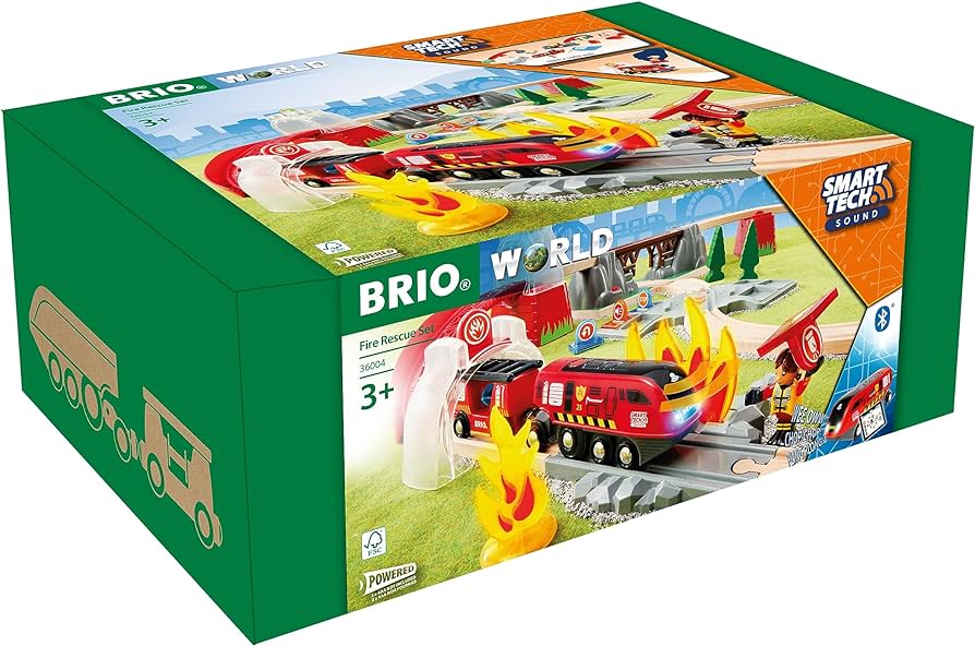 Brio Smart Tech Sound Fire Rescue Set – The Great Rocky Mountain Toy ...
