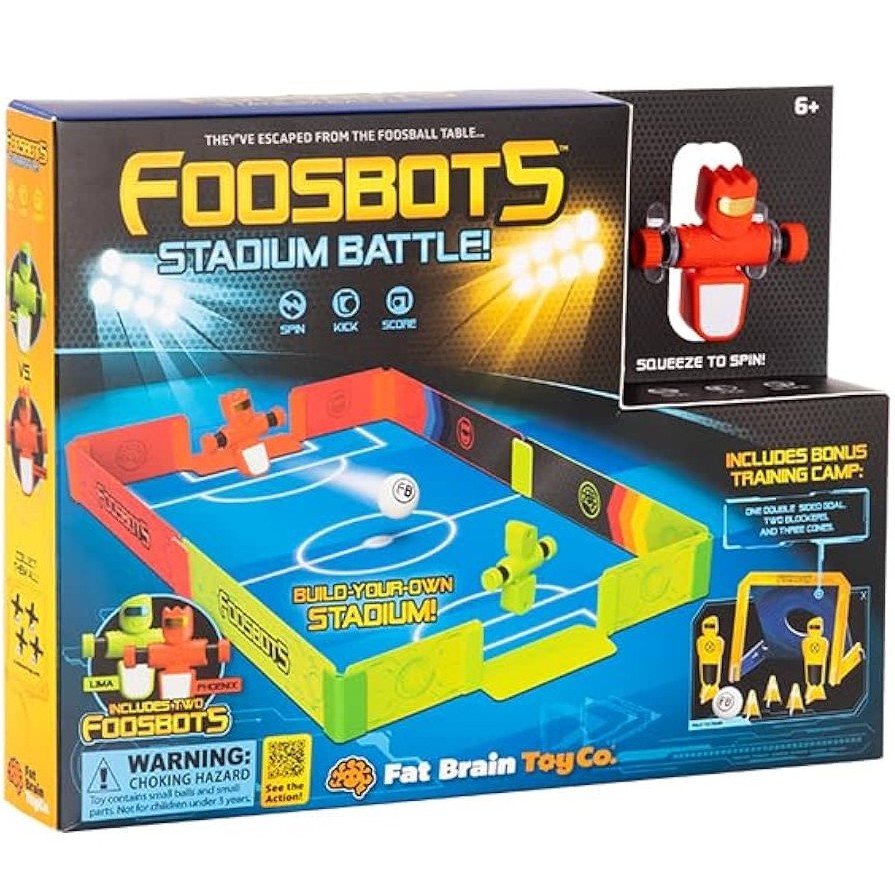 Fat Brain Foosbots Stadium Battle Set – The Great Rocky Mountain Toy ...