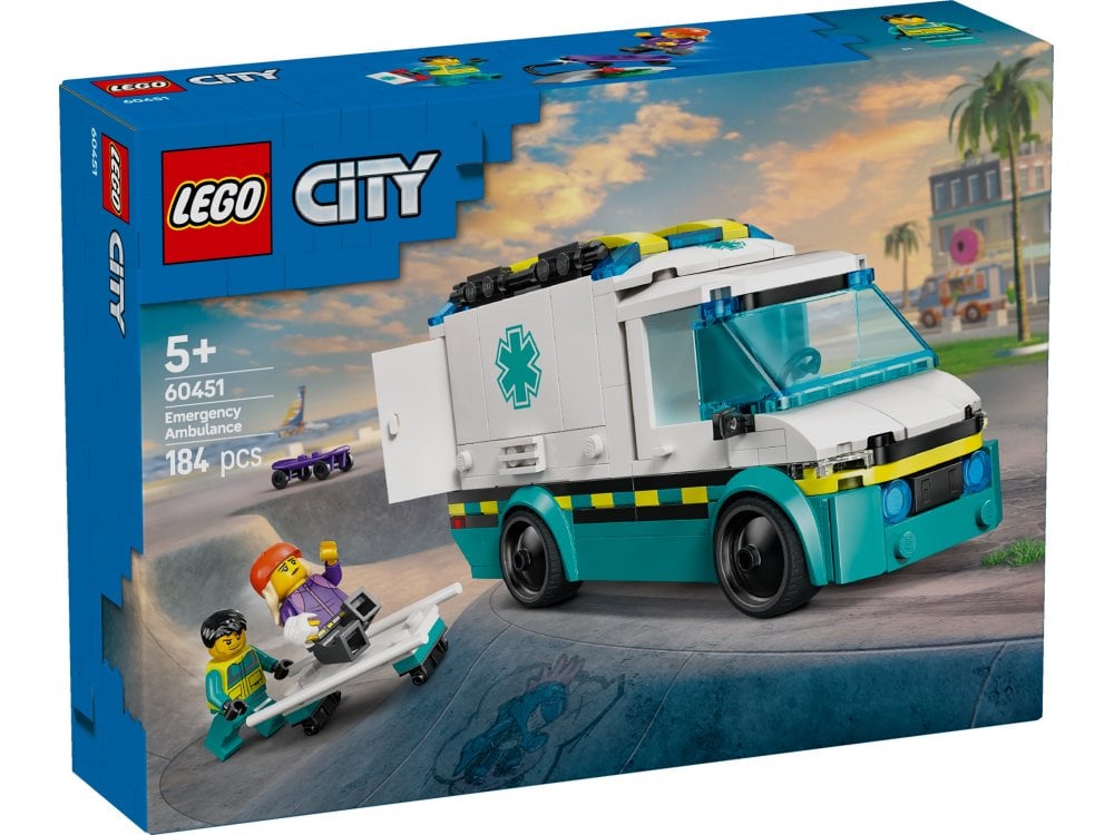 LEGO City Emergency Ambulance – The Great Rocky Mountain Toy Company