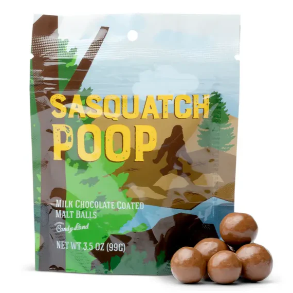 Sasquatch Poop Chocolate Malt Balls – The Great Rocky Mountain Toy Company