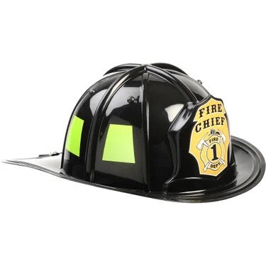 Jr. Firefighter Helmet Black w /Siren & Light – The Great Rocky ...