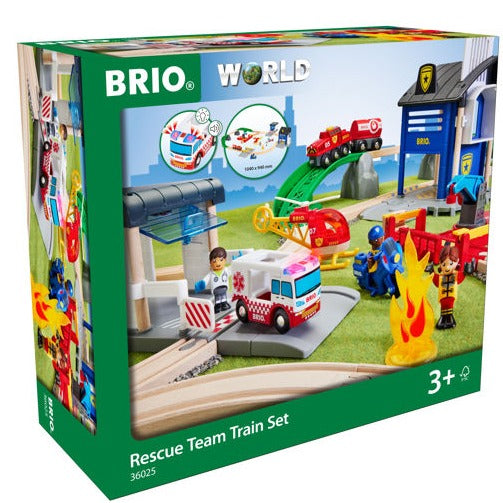 Brio Rescue Team Train Set – The Great Rocky Mountain Toy Company