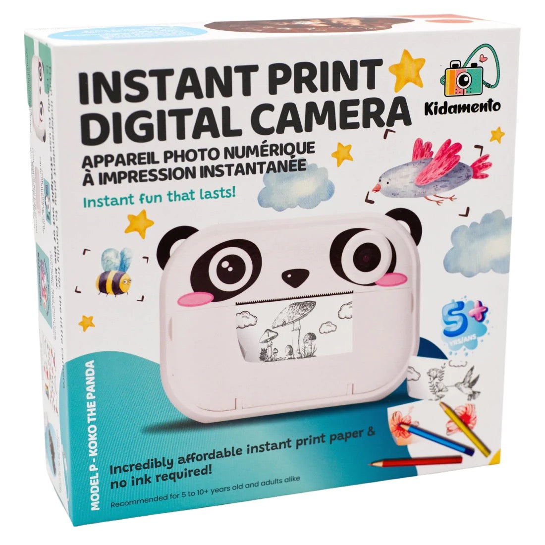 Kidamento Instant Digital Camera Model P Panda – The Great Rocky ...