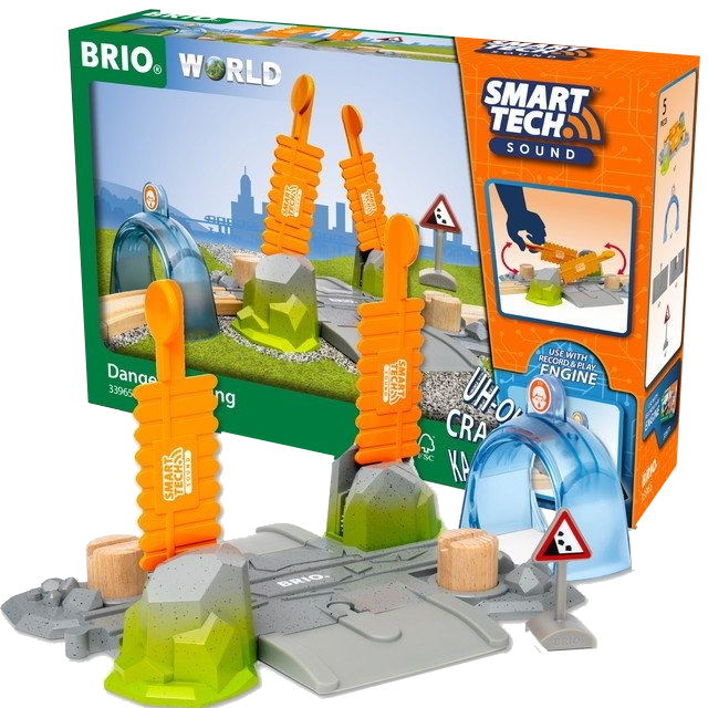 Brio Danger Crossing - Smart Tech – The Great Rocky Mountain Toy Company