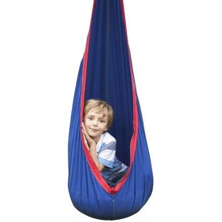 HugglePod Deluxe Hanging Chair Blue – The Great Rocky Mountain Toy Company