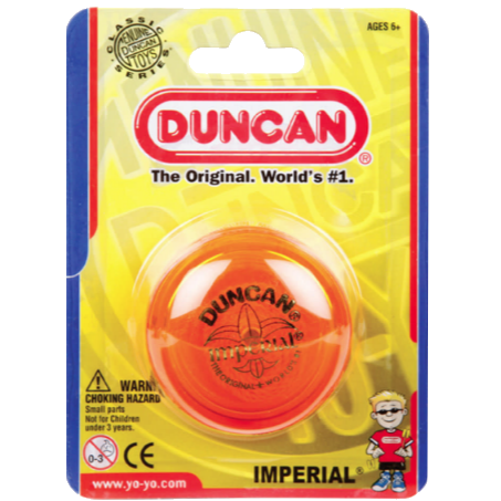 Duncan Imperial Yo-Yo (Single. Assorted colors) – The Great Rocky ...