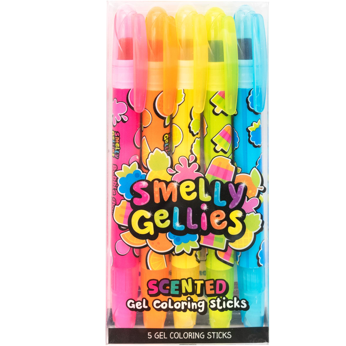Smelly Gellies Gel Crayons 5 Pack – The Great Rocky Mountain Toy Company